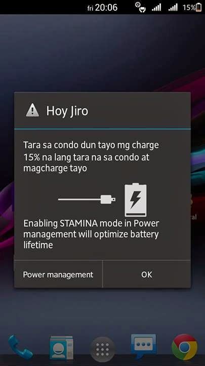 How To Change Low Battery Notification