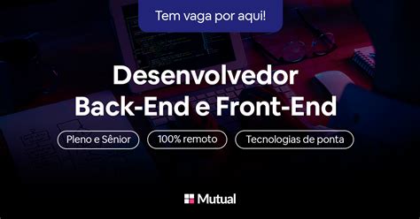 Remoto Especialista Front End Developer React Na Mutual · Issue