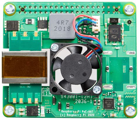 RPI HAT POE Raspberry Pi Add On Board PoE HAT Raspberry Pi 3 Model B