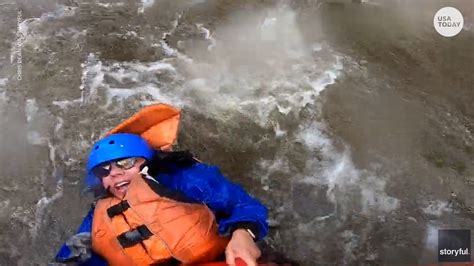 Woman Rescued After Falling Into River While Whitewater Rafting