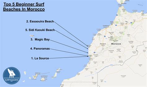 Best Beaches In Morocco Map Best Beach In Morocco Ctmlae