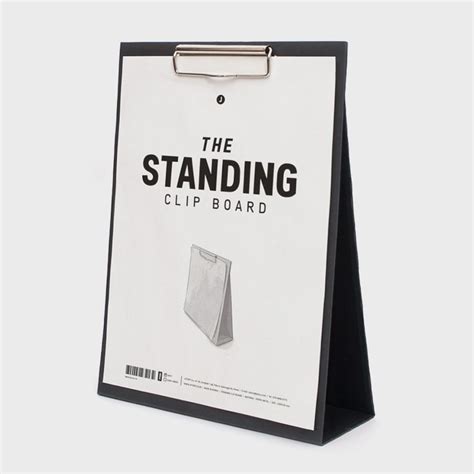 스탠딩 클립보드 라지 A4 감도 깊은 취향 셀렉트샵 29cm