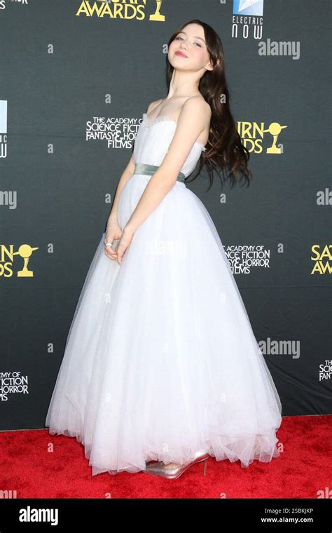 Violet Mcgraw At Arrivals For 52nd Annual Saturn Awards The Hilton