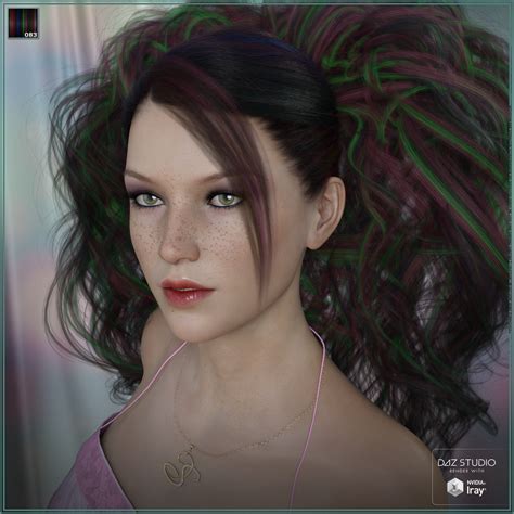 Touchable Surrounding Curls Daz 3d