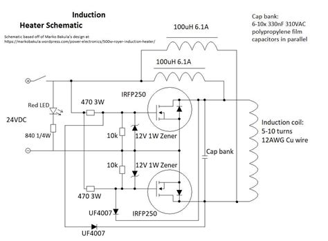 Building An Induction Heater A Step By Step Schematic Guide