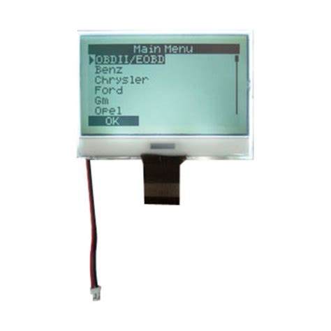 Buy Wholesale China Dot Matrix LCD Module With 128 X 64 Dots Display Content And 67 X 40mm