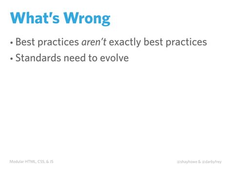 Modular Html Css And Js Workshop Ppt