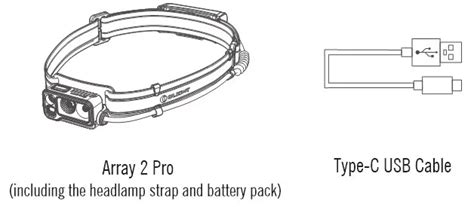 Olight Array 2 Pro Rechargeable Led Headlamp User Manual