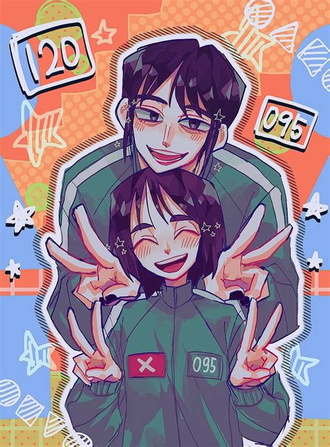 Kim Young Mi And Cho Hyun Ju Squid Game Drawn By M Sharkisland6