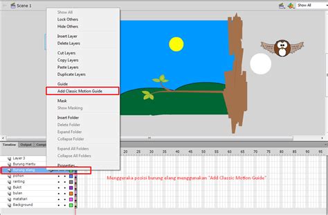 Harlan S Blog Tutorial 2 Membuat Animasi Hewan Terbang