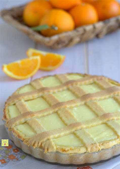 Crostata Ricotta E Arance Irresistibile Facile E Golosa