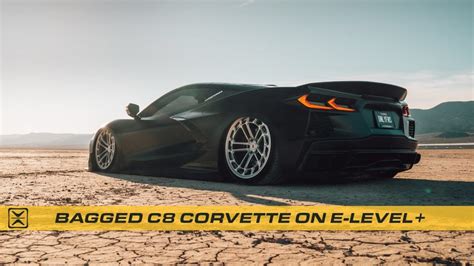 Bagged C8 Corvette On Accuair Suspension