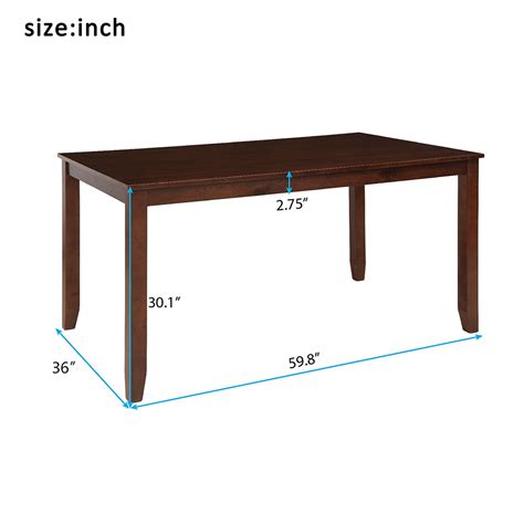 New Counter Height Rectangular Dining Table With Wooden Frame For Restaurant Cafe Tavern
