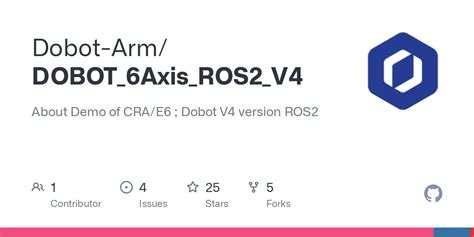 Dobot6axisros2v4readmeenmd At Main · Dobot Armdobot6axisros2v4 · Github