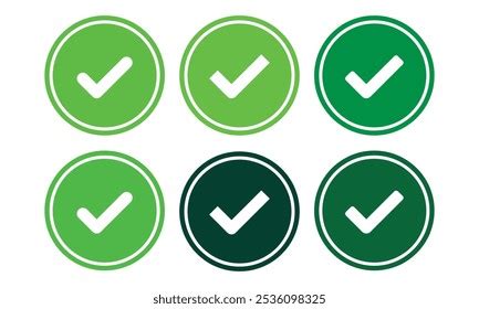 Check Box Icon Correct Accept Checkmark Stock Vector Royalty Free Shutterstock