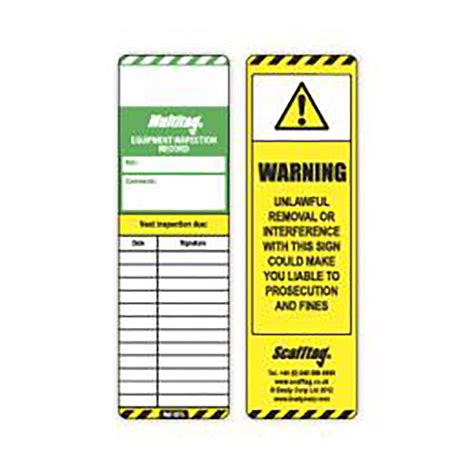 Multitag Kit Scafftag System