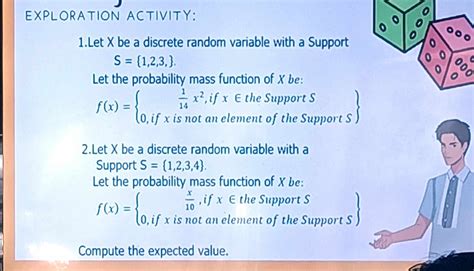 Exploration Activity 1let X Be A Discrete Random Variable With A