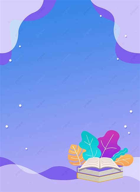Fresh Wind Hand Drawn Blue Gradient Learning Background Wallpaper Image For Free Download Pngtree