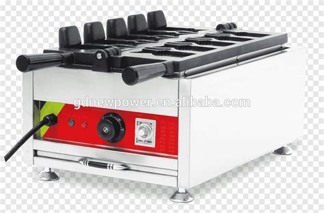 타이 야키 아이스크림 콘 와플 머신 아이스크림 빵 굽기 주방 기기 Png Pngegg