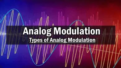 What Is Modulation Classification And Types Of Analog Modulation