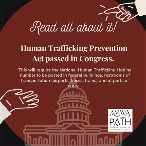 Physicians Against The Trafficking Of Humans Amwa Path On Linkedin To Learn More About The