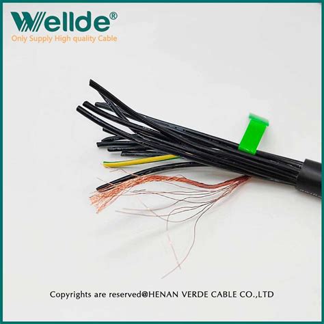 China Pure Copper Conductor 13 Core 2 5 Mm Pvc Fire Resistance Control