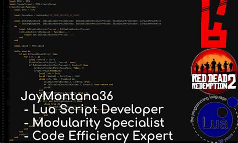 Optimize Redm Lua Scripts Using Efficient Techniques By Jaymontana36 Fiverr
