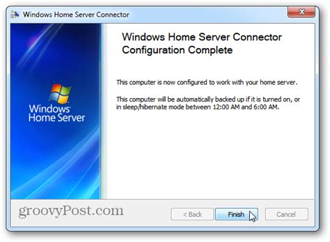 How To Add A Windows 7 Client PC To Windows Home Server Version 1