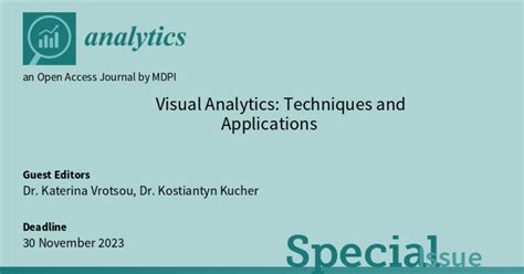 Analytics Information Visualization Datamining Visualanalytics Analytics Mdpi