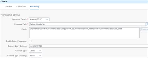 Solved SAP CPI OData Receiver Adapter Entity Set Not SAP
