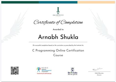 Arnabh Shukla On Linkedin Imarticus C Programming Online Certification Course