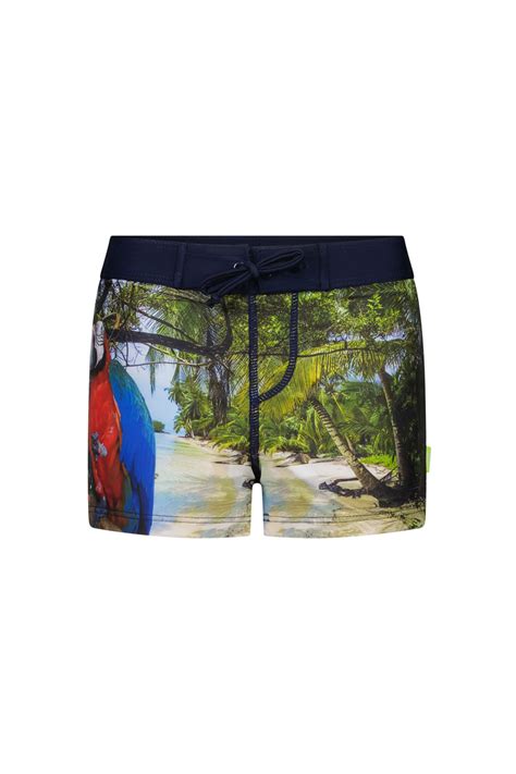 Just Beach Jongens Zwembroek Nevada Parrot Island Merkmeisjeskleding Nl