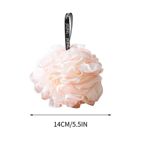 Ashosteey Bath Sponge Shower Loofah Body Luffa Loofa Loufa Puff Exfoliate Cleanse Skin With