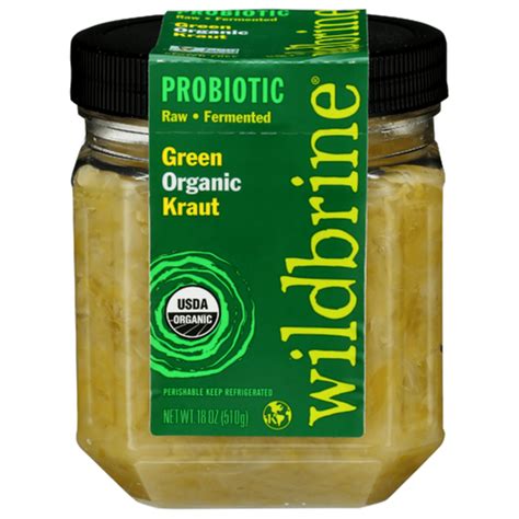 Wildbrine Kraut Organic Green Probiotic