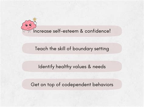 Codependency Workbook Bundle Boundaries Worksheets Therapist Resource For Building Healthy