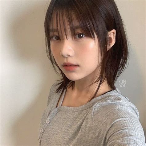 서울숲미용실 온야드 단발 레이어드컷 Korean Hair Style Onyad Layered Bob Cut Cortes De Cabello Corto Ideas