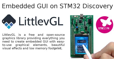Embedded GUI On STM Discovery Board With Babev Graphics Library LVGLs Blog
