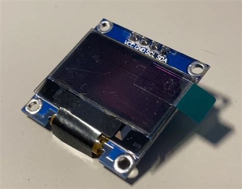 小狐狸事務所 Micropython 學習筆記 Ssd1306 Oled 顯示器測試 二