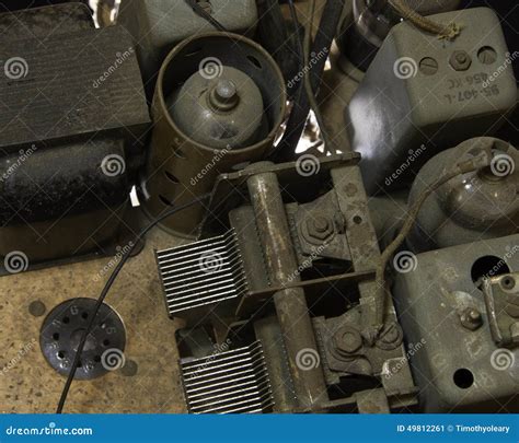 Vintage Electronics Stock Image Image Of Device Oldies 49812261