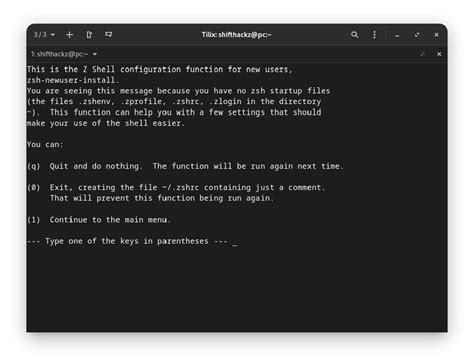 How To Install And Configure Zsh Shell In Linux