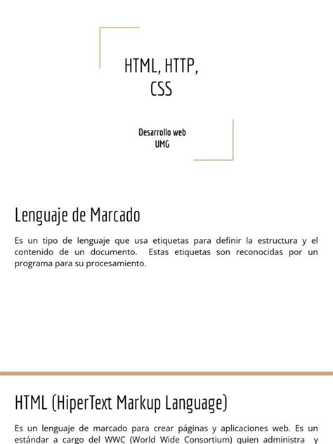 Dw Html Css Presentacion Pdf Html Lenguaje De Marcado