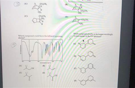 Solved A B CO CH H H CH H H CO CH CH C D ÇO CH CH Chegg com