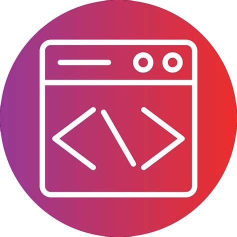 premium vector vector design website coding icon style