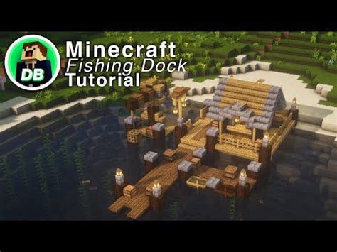 Minecraft Fishing Dock Tutorial Youtube Fishing Dock Minecraft