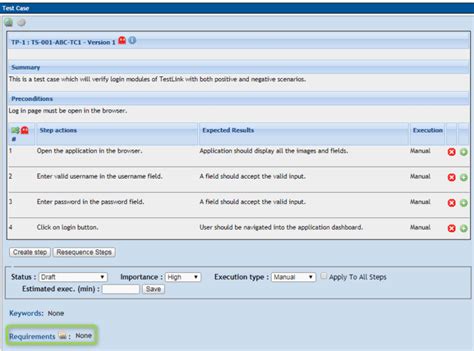 Testlink Tutorial Getting Started Documentation Qa World