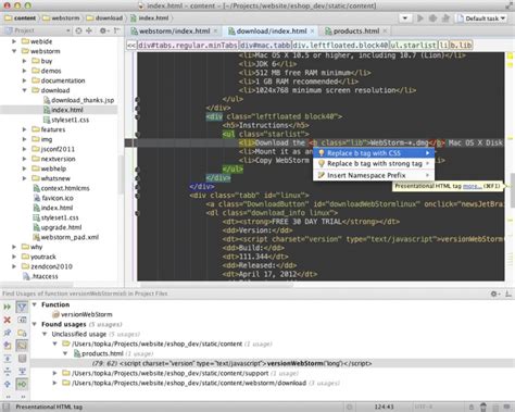 Webstorm скачать на Windows бесплатно