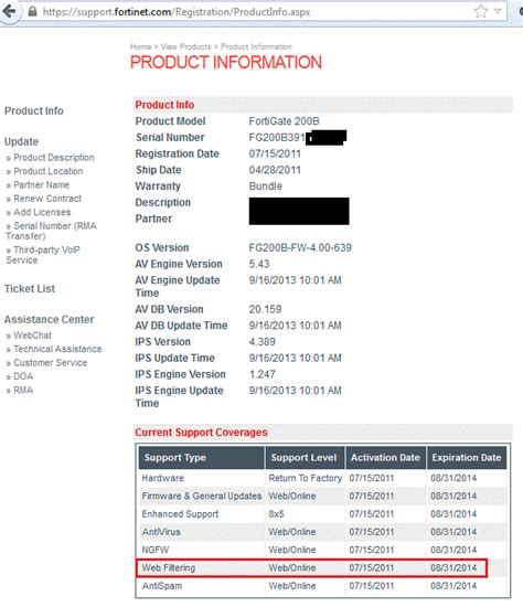 Web Filter Fortiguard Service Not Registered Fortinet Community