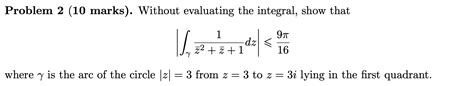 Solved Problem 2 10 Marks Without Evaluating The
