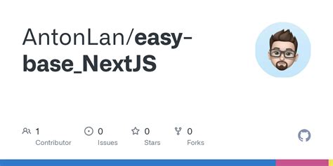GitHub AntonLan Easy Base NextJS