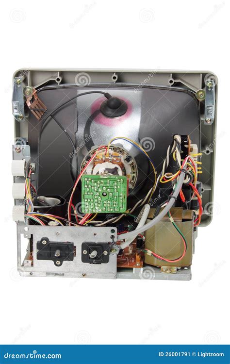 CRT Computer Monitor Stock Image Image Of Shot Electrical